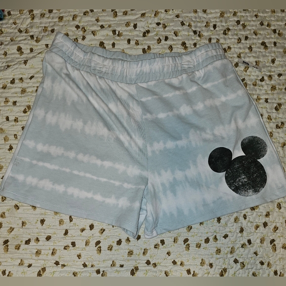 Disney | Shorts | Mickey Mouse Tye Dye Shorts With Mickey Ears | Poshmark